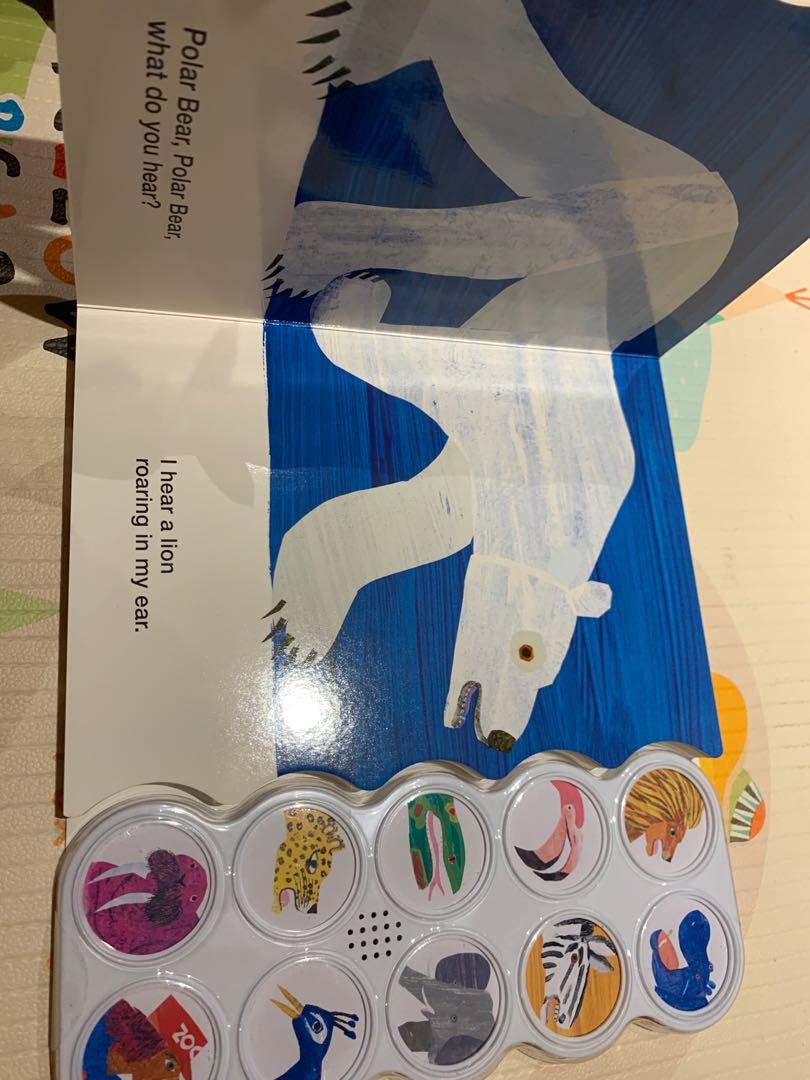 Polar bear what do you hear sound book activity book, Hobbies & Toys ...