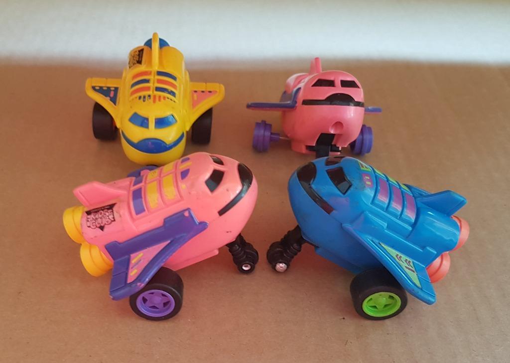 Rare Set of 4 Space Shuttle, Plane, Spacecraft, Action Vehicle, NASA ...