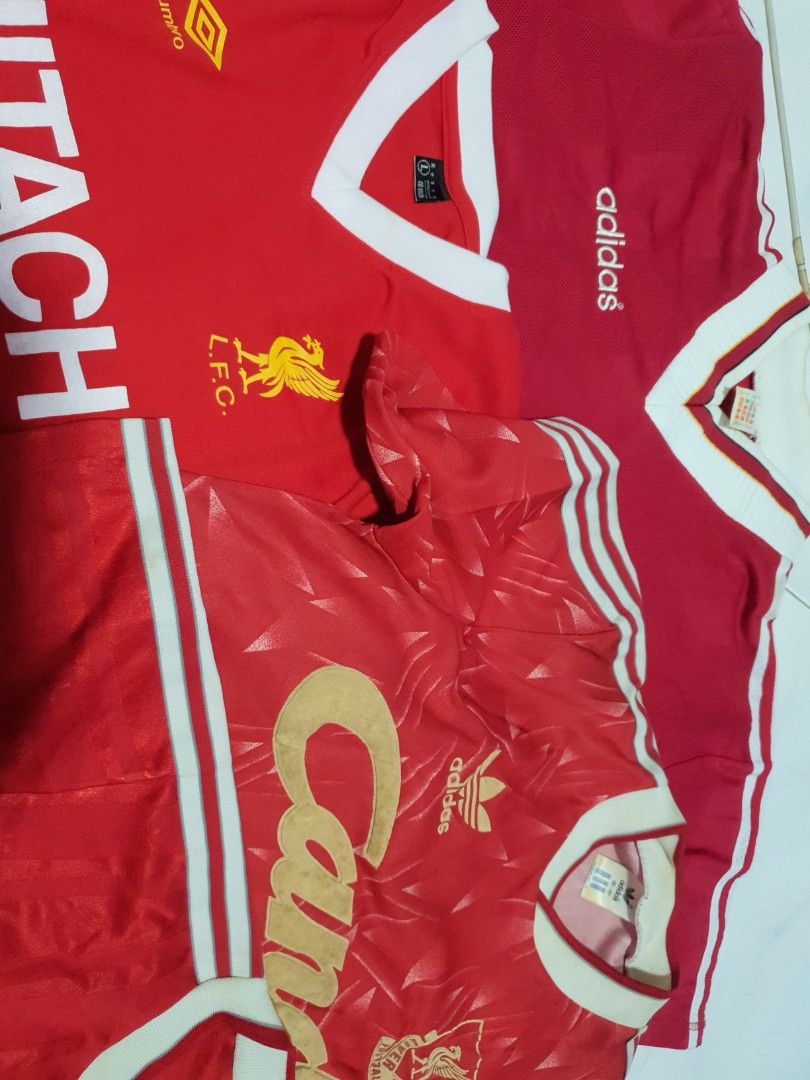 RARE Liverpool shirts, Men's Fashion, Activewear on Carousell