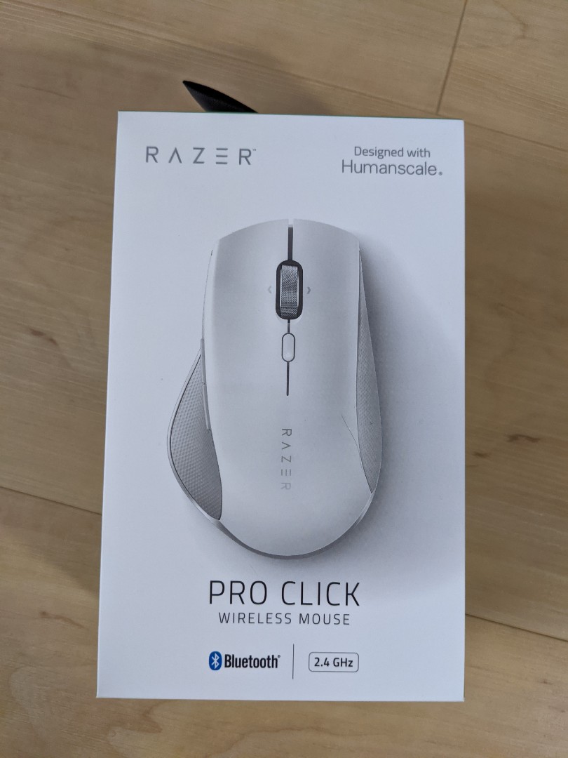 Razer human scale pro click mouse wireless white, Computers & Tech ...