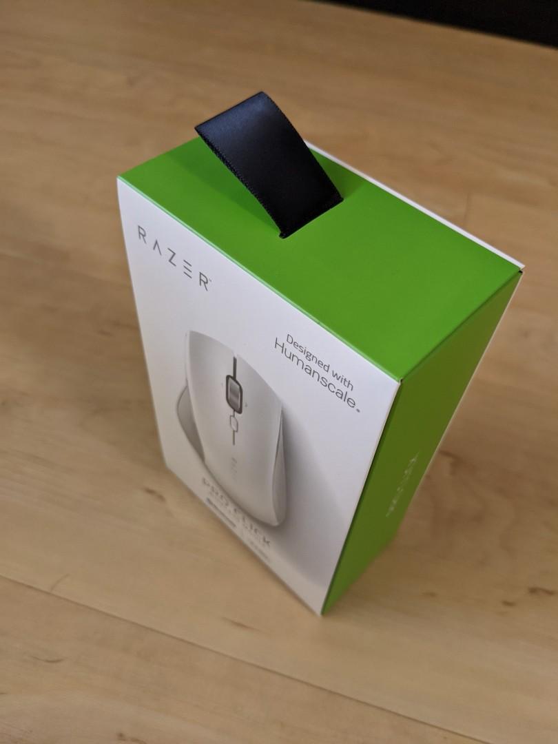 Razer human scale pro click mouse wireless white, Computers & Tech ...