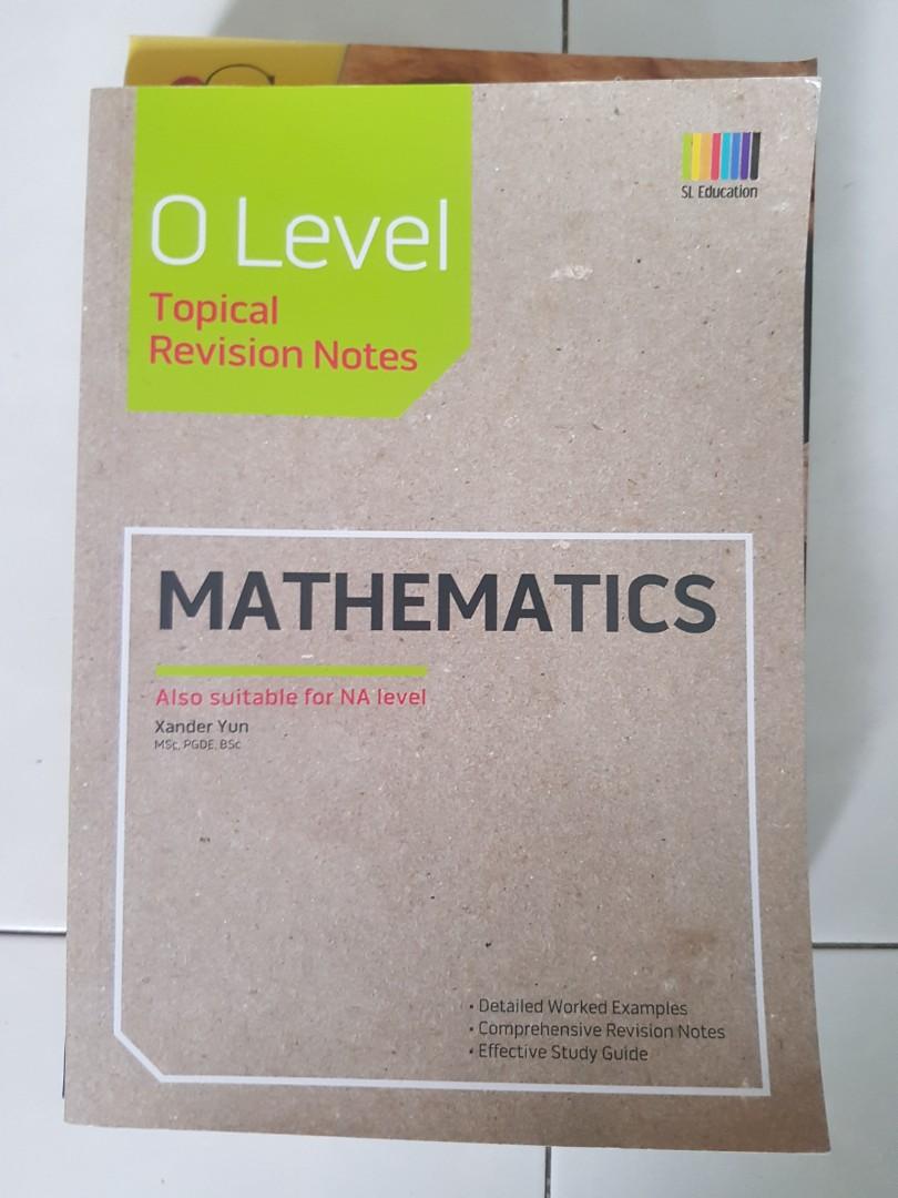 Revision notes, Books & Stationery, Textbooks, Secondary on Carousell