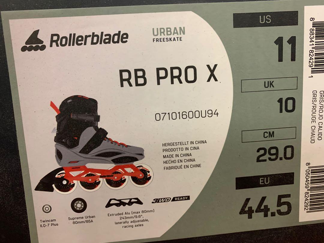 Rollerblade RB Pro X, Sports Equipment, Sports & Games, Skates ...