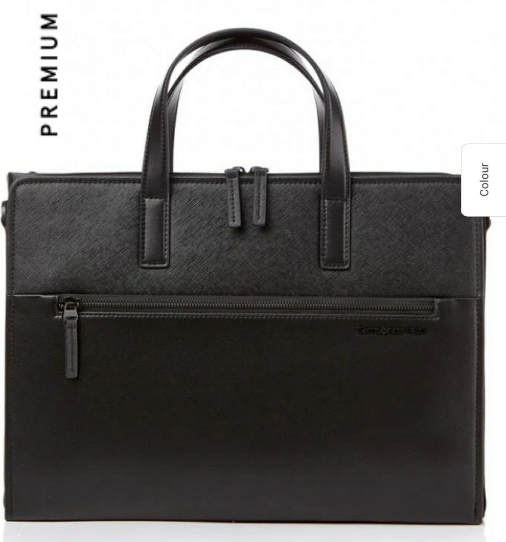 Samsonite briefcase black, Men's Fashion, Bags, Briefcases on Carousell