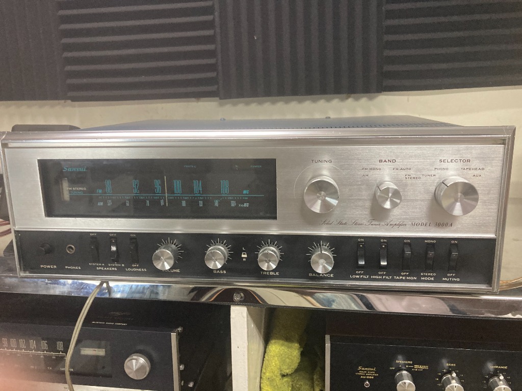 Sansui 3000A Stereo Reciever, Audio, Soundbars, Speakers & Amplifiers ...