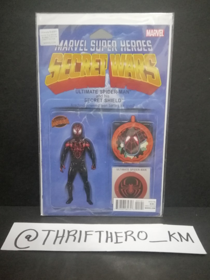 Secret wars Miles Morales spider man toy variant, Hobbies & Toys, Books ...