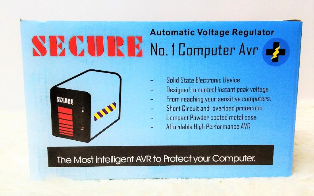 Secure 220V Computer AVR, Computers & Tech, Parts & Accessories ...