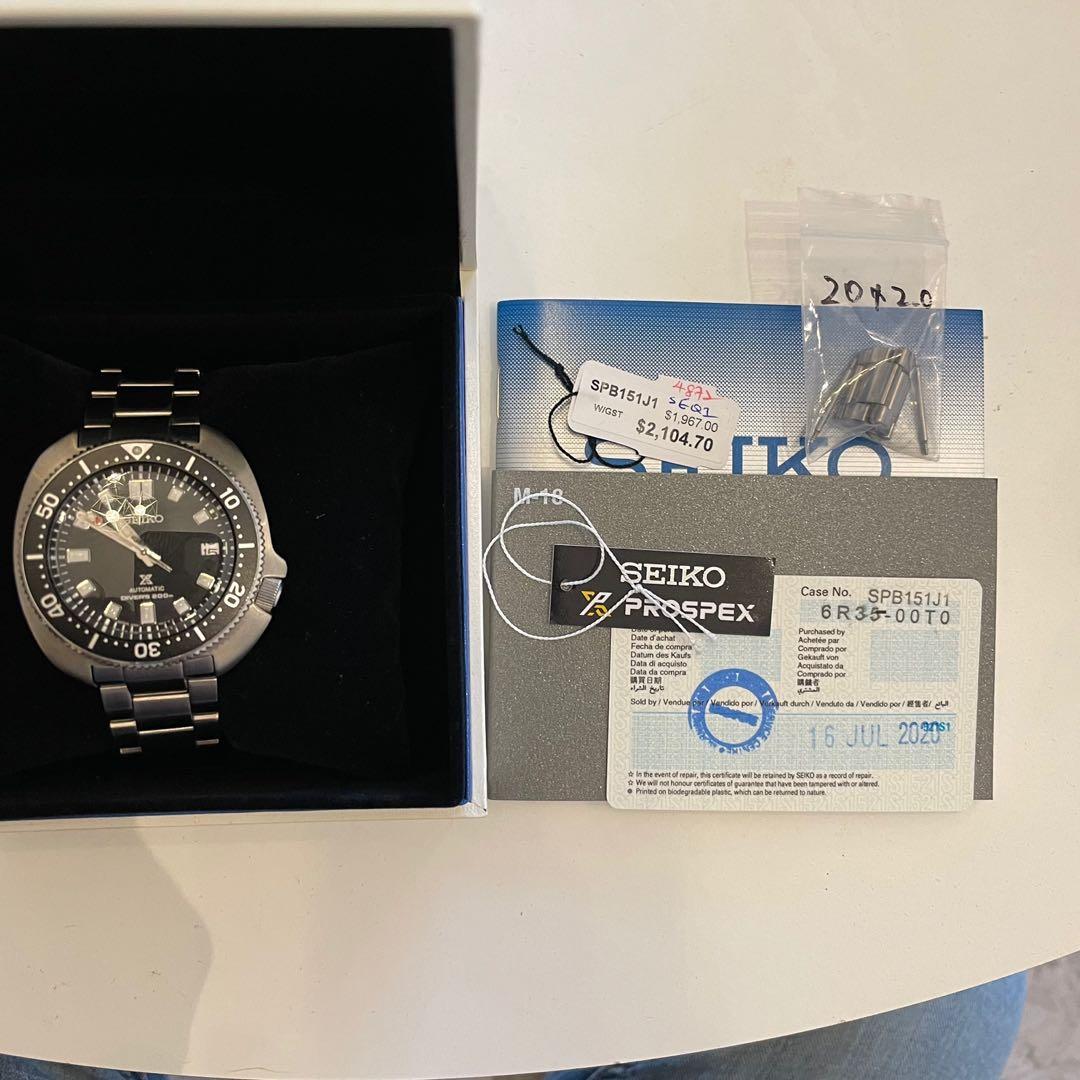 Seiko Watch - SPB151J, Luxury, Watches on Carousell
