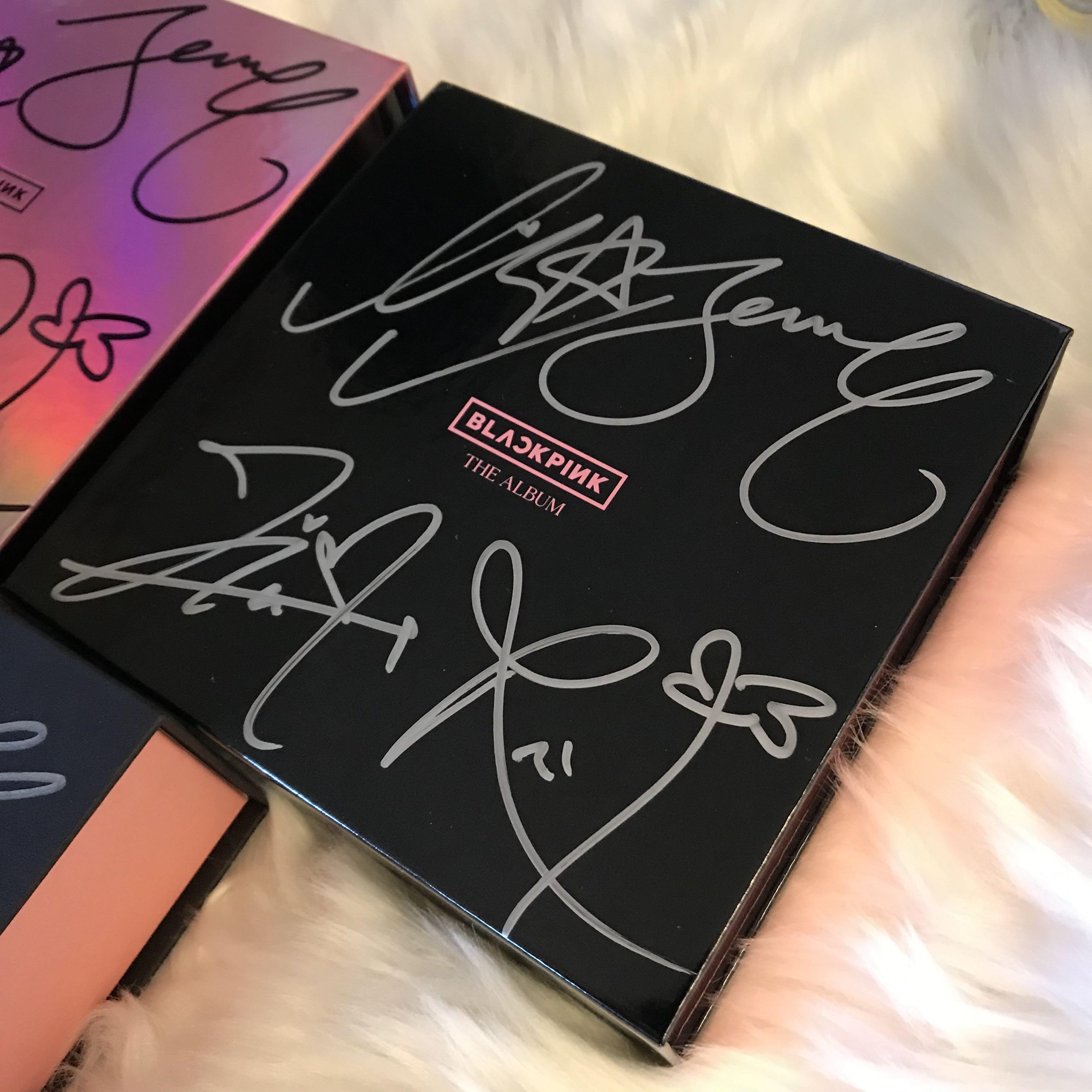 [SIGNED, INSTOCK] BLACKPINK - “THE ALBUM” CD BOX SET OT4 GROUP ...