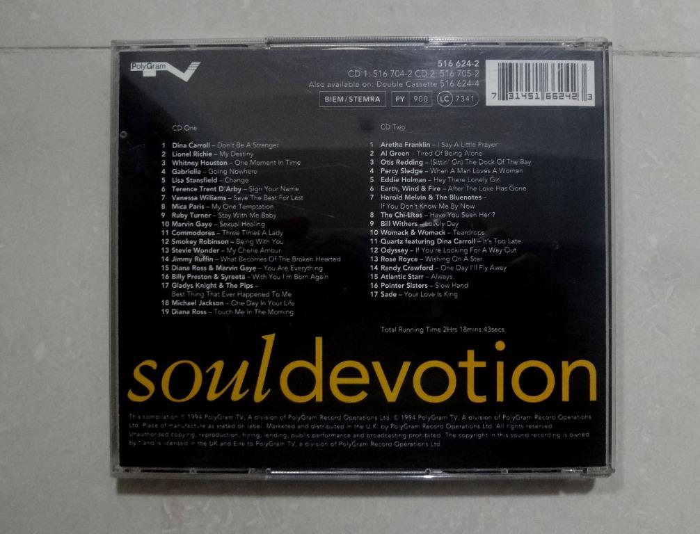 Soul Devotion 2 CD The Very Best Of Heart & Soul Lionel Richie, Michael ...