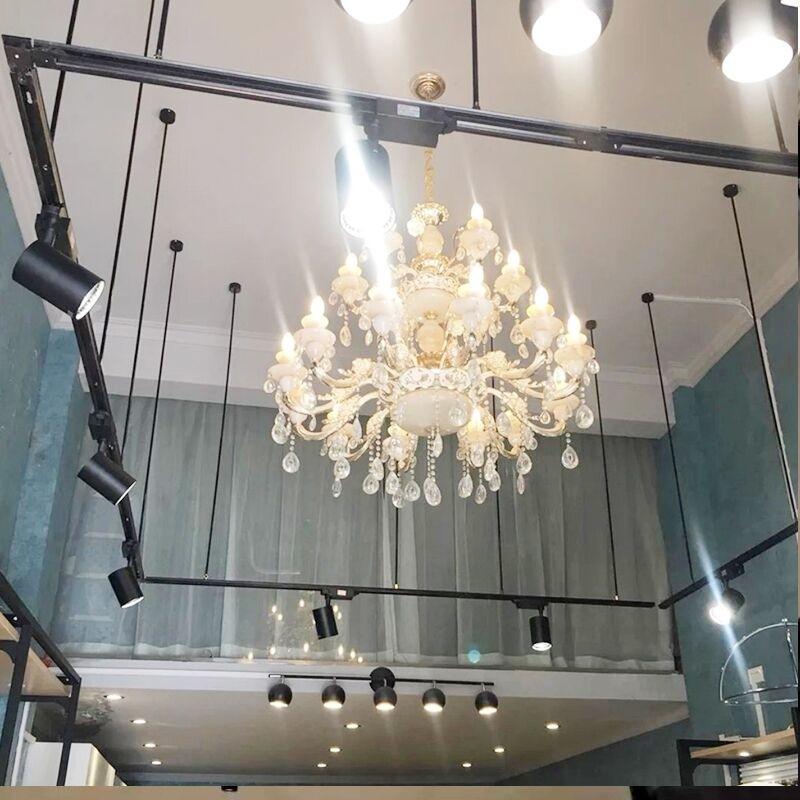 Hanging Track Lights Drop Ceiling | Shelly Lighting