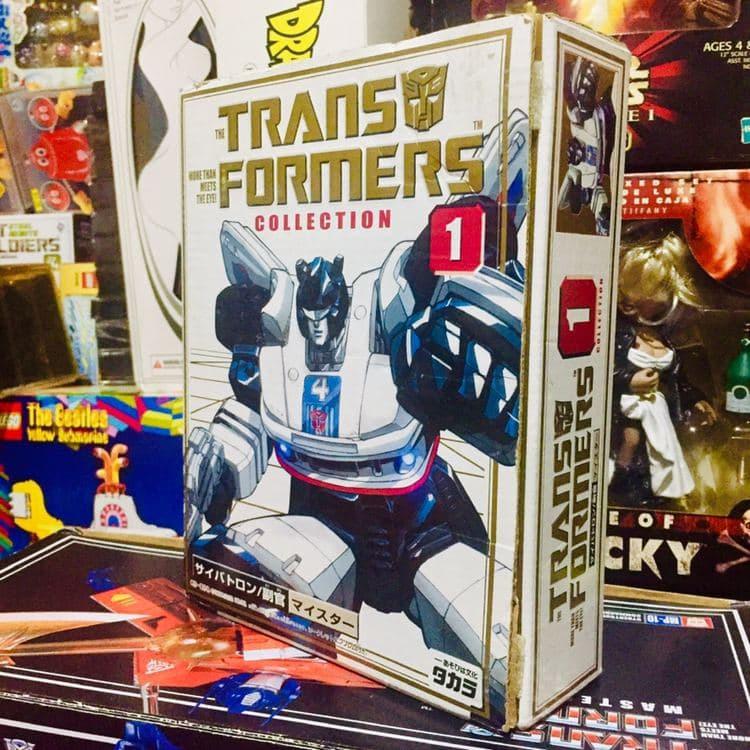 TAKARA TRANSFORMERS BOOK COLLECTION #01 - MEISTER / JAZZ - RARE ...
