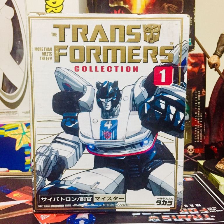TAKARA TRANSFORMERS BOOK COLLECTION #01 - MEISTER / JAZZ - RARE ...