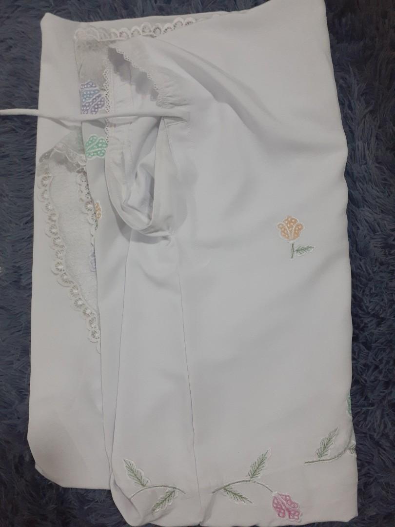 Telekung tea sulaman hantaran, Women's Fashion, Muslimah Fashion ...