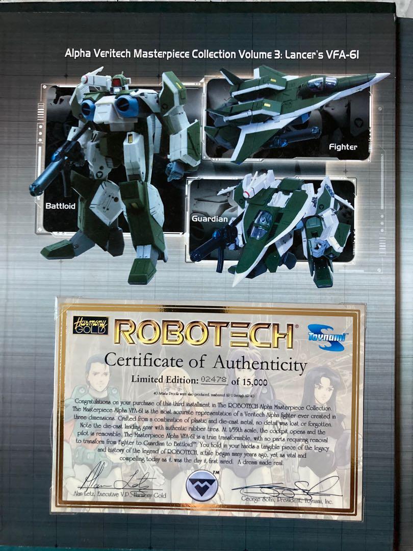 Toynami ROBOTECH - The New Generation Masterpiece Collection Vol 3 ...