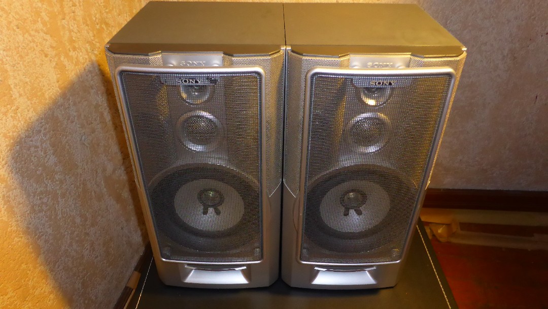 UNTESTED 2x SONY 4 Way Speaker System model no. SS-MD919 Japan, Audio ...