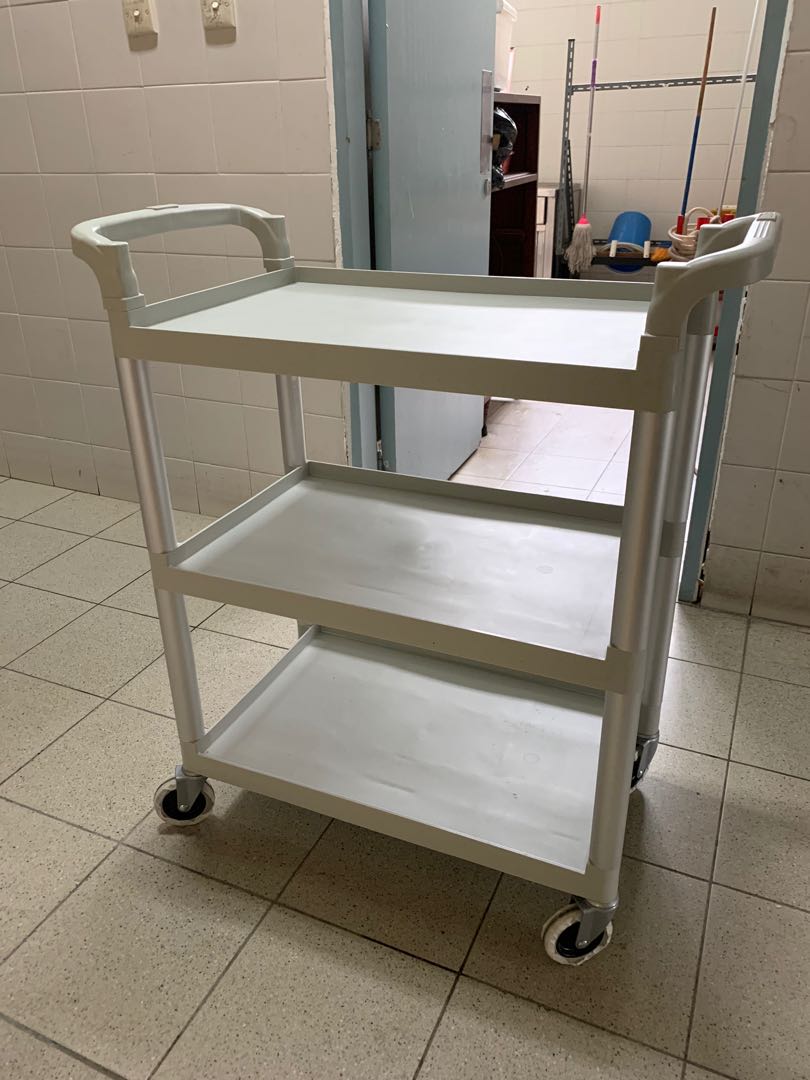 Utility cart/trolley 3-tier (Cambro), Everything Else on Carousell
