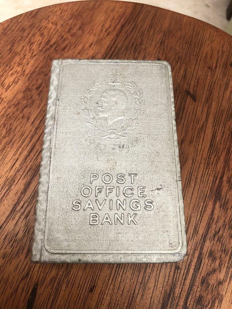 Antique Rare English Post Office Savings Bank Money Box 1935, Vintage ...