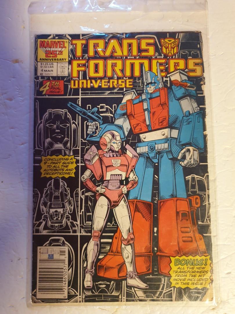 Vintage marvel transformers comic book lot, Hobbies & Toys, Books ...