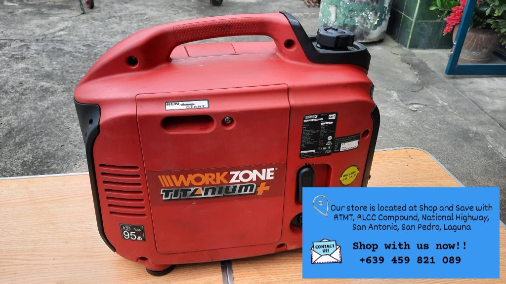Workzone Inverter Generator SG2000, Commercial & Industrial ...