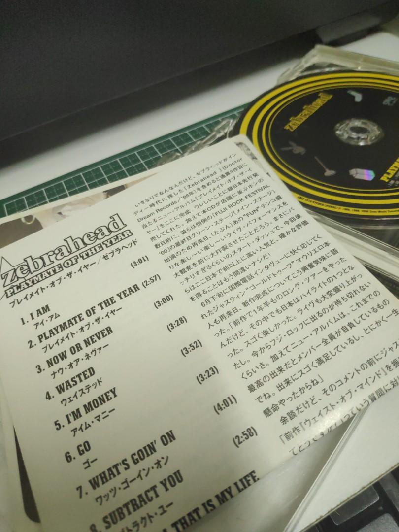 Zebrahead Playmate of the year Album, Hobbies & Toys, Music & Media ...
