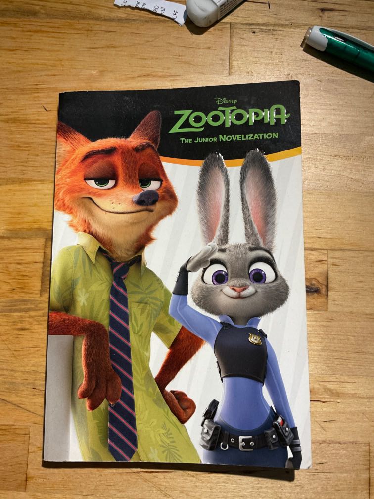 Zootopia story book, Hobbies & Toys, Books & Magazines, Fiction & Non ...