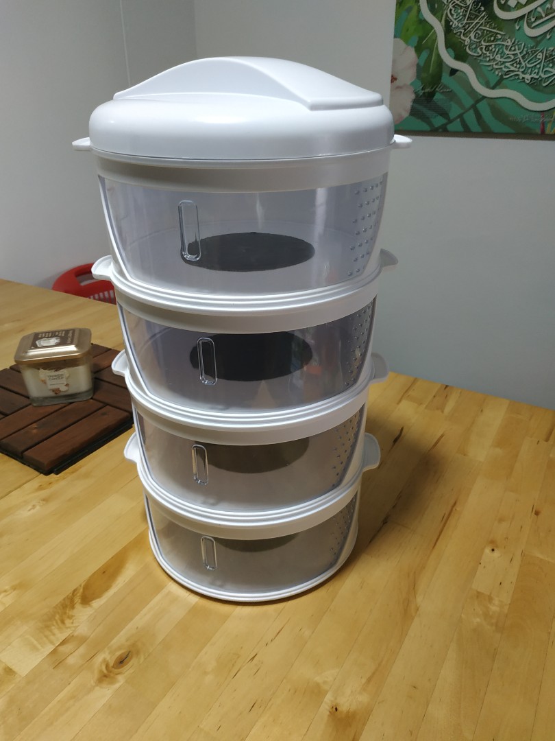 4 storey stackable food insulator, Home Appliances, Kitchenware on ...
