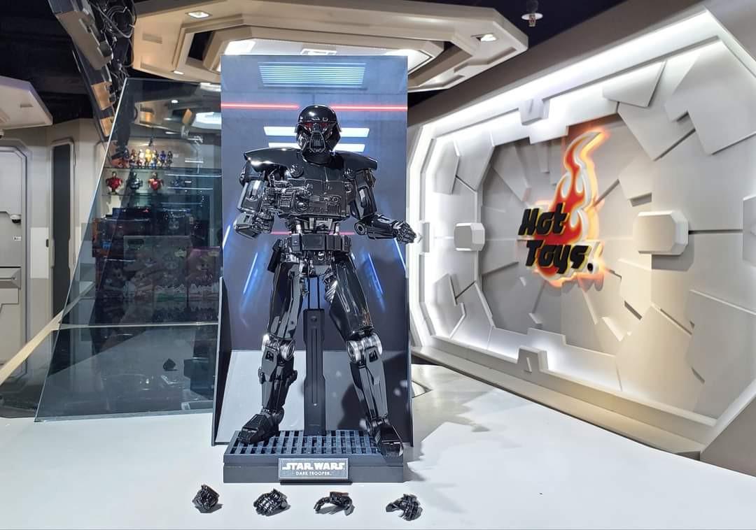 現貨 Hot Toys Star wars TMS032 -《曼達洛人 黑暗士兵 Dark Trooper 黑兵 The ...