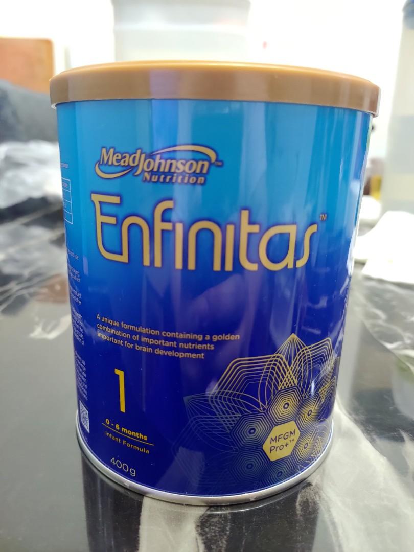 美贊臣 Enfinitas 1號奶粉 400g, 兒童＆孕婦用品, 護理及餵哺, 護理及餵哺 - 母乳及奶瓶 - Carousell