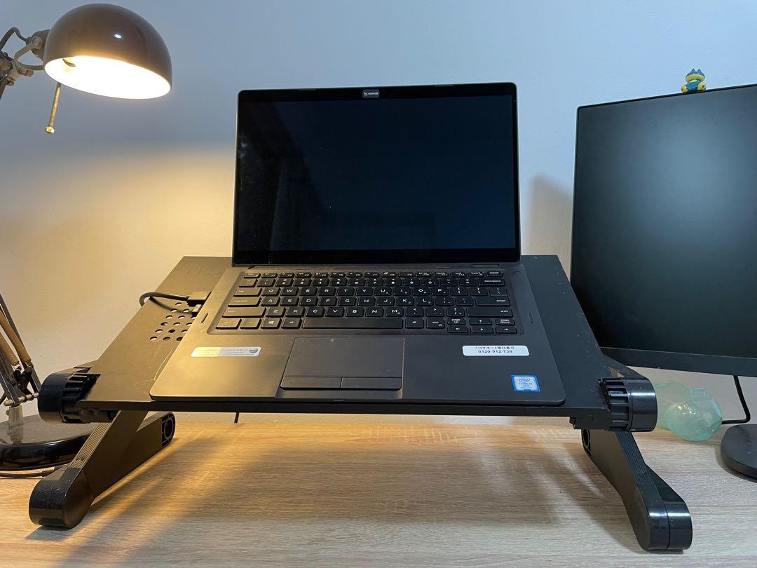 Adjustable Laptop Stand, work from home laptop rack, Computers & Tech ...