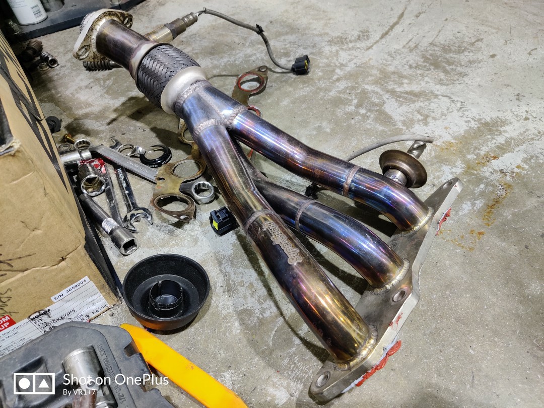 Space Star / Attrage Aftermarket Custom Headers & Exhaust, Car ...