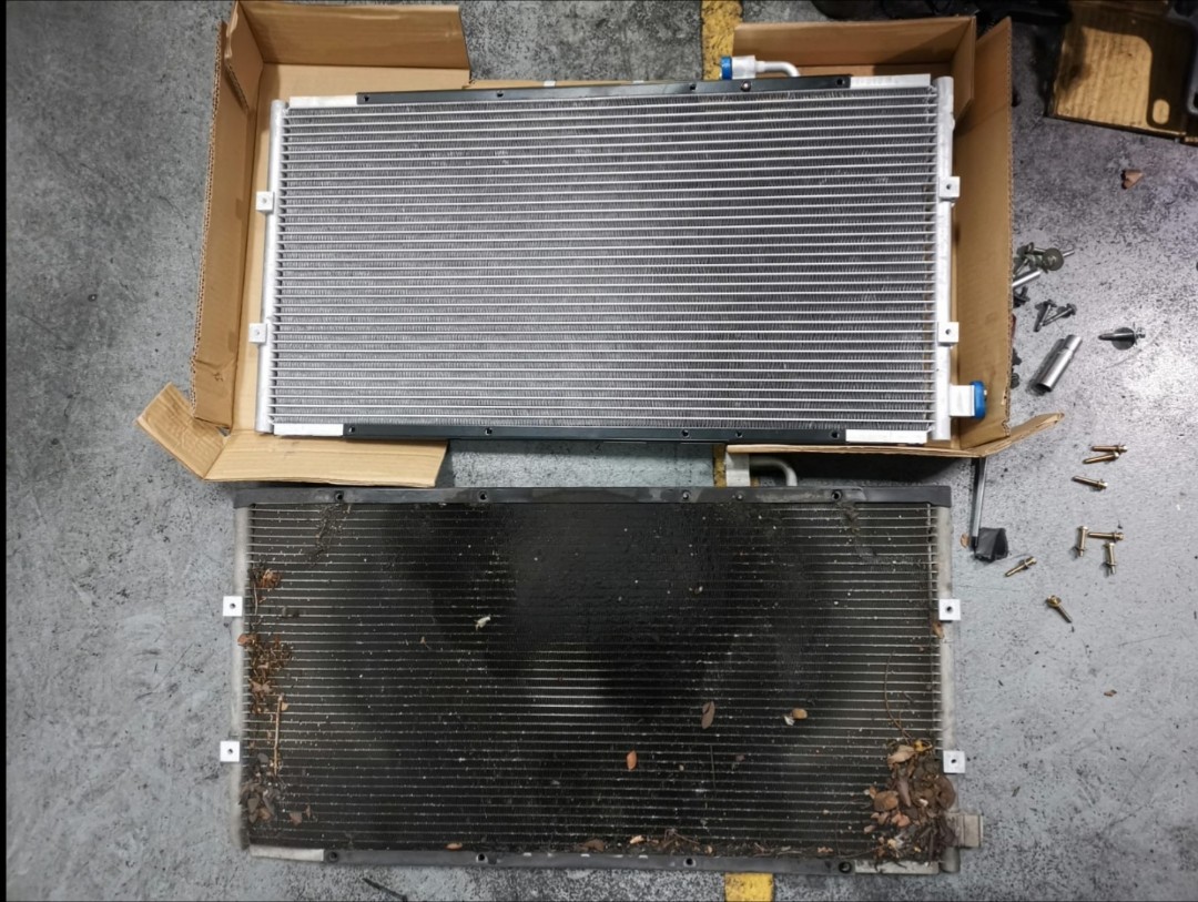 Aircon condenser, Car Accessories, Car Workshops & Services on Carousell