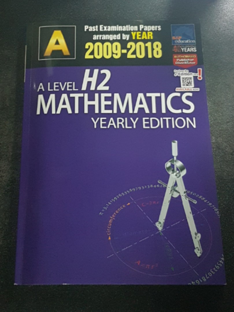 Alevel H2 mathematics yearly TYS, Hobbies & Toys, Books & Magazines, Assessment Books on Carousell
