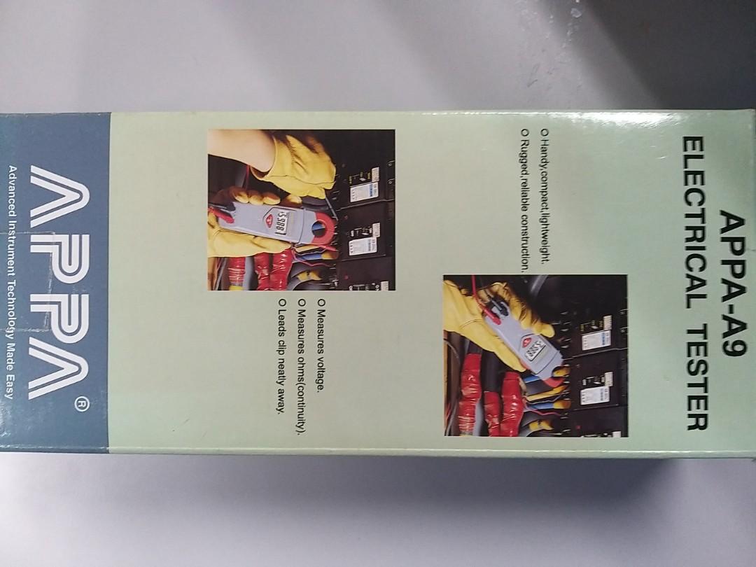 APPA-A9 Electrical Tester, Furniture & Home Living, Gardening, Hose and ...