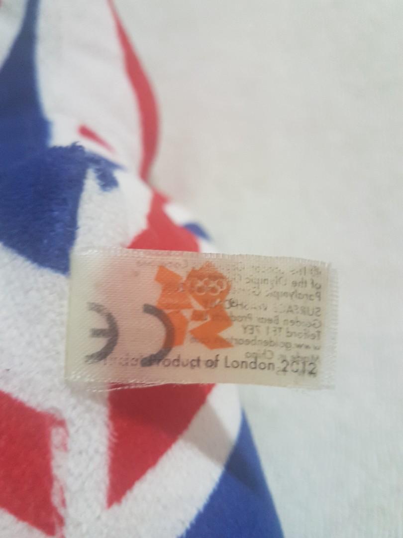 Authentic 2012 London Olympic Games Mascot Union Jack Wenlock Plush ...