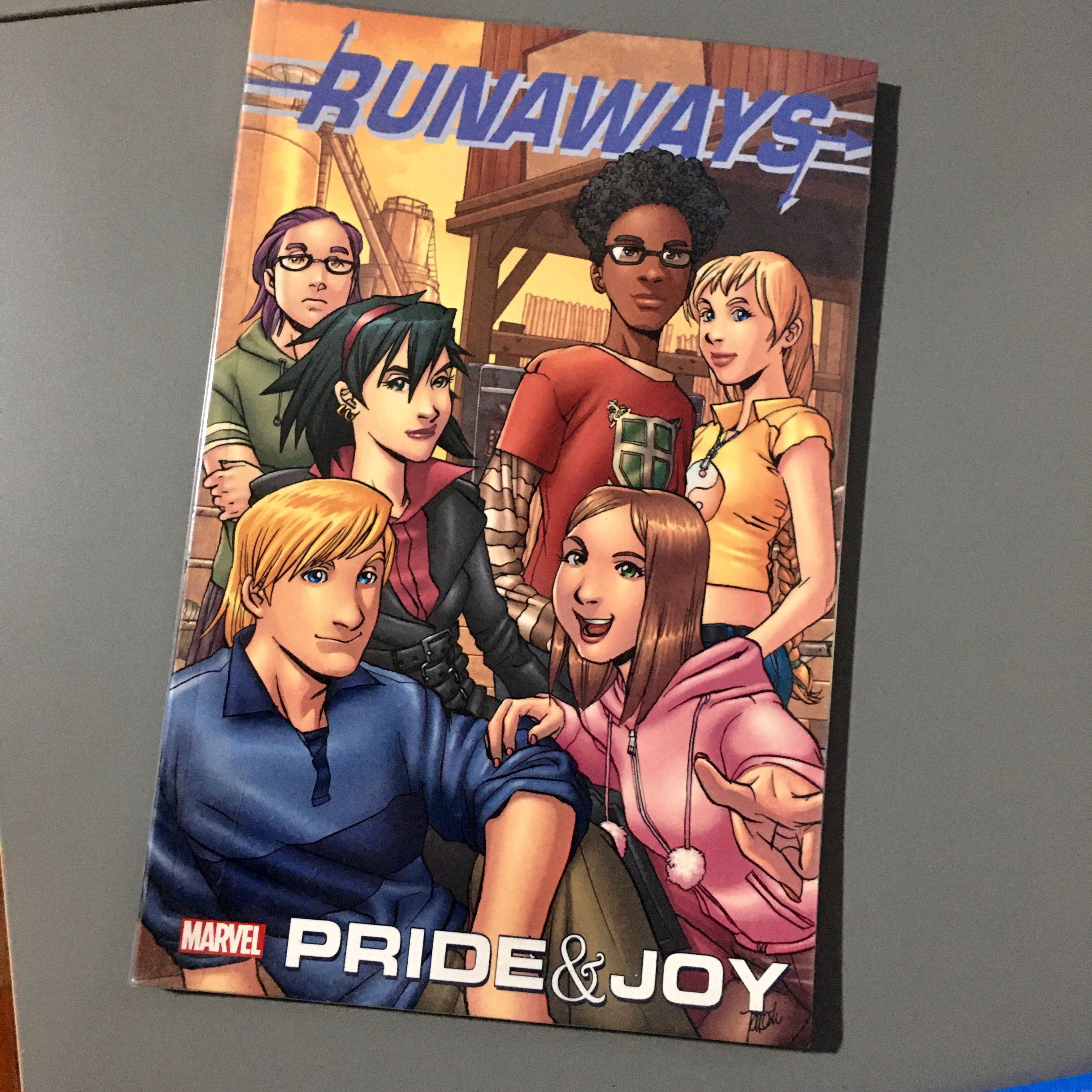 bn official marvel runaways pride & joy comic book authentic young ...