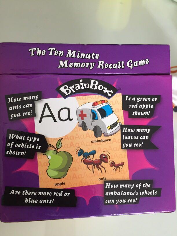 Brain Box ABC, Hobbies & Toys, Toys & Games on Carousell