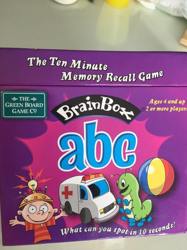 Brain Box ABC, Hobbies & Toys, Toys & Games on Carousell