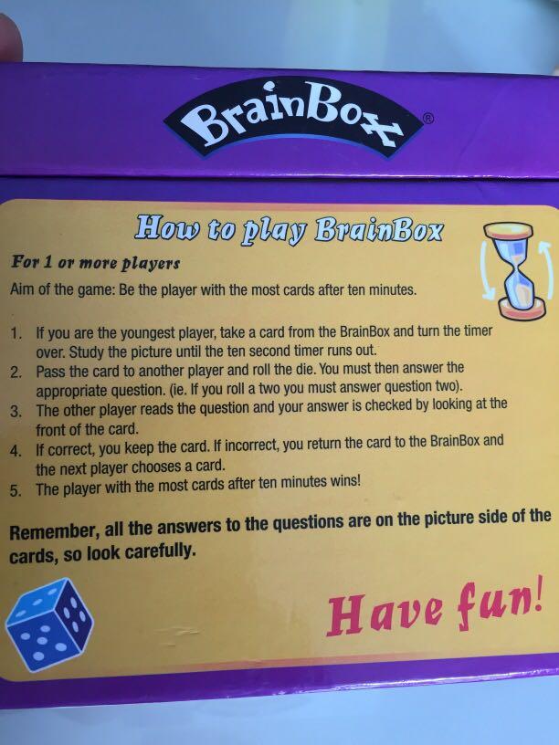 Brain Box ABC, Hobbies & Toys, Toys & Games on Carousell