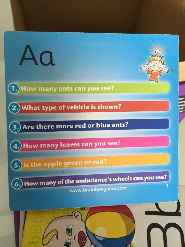 Brain Box ABC, Hobbies & Toys, Toys & Games on Carousell