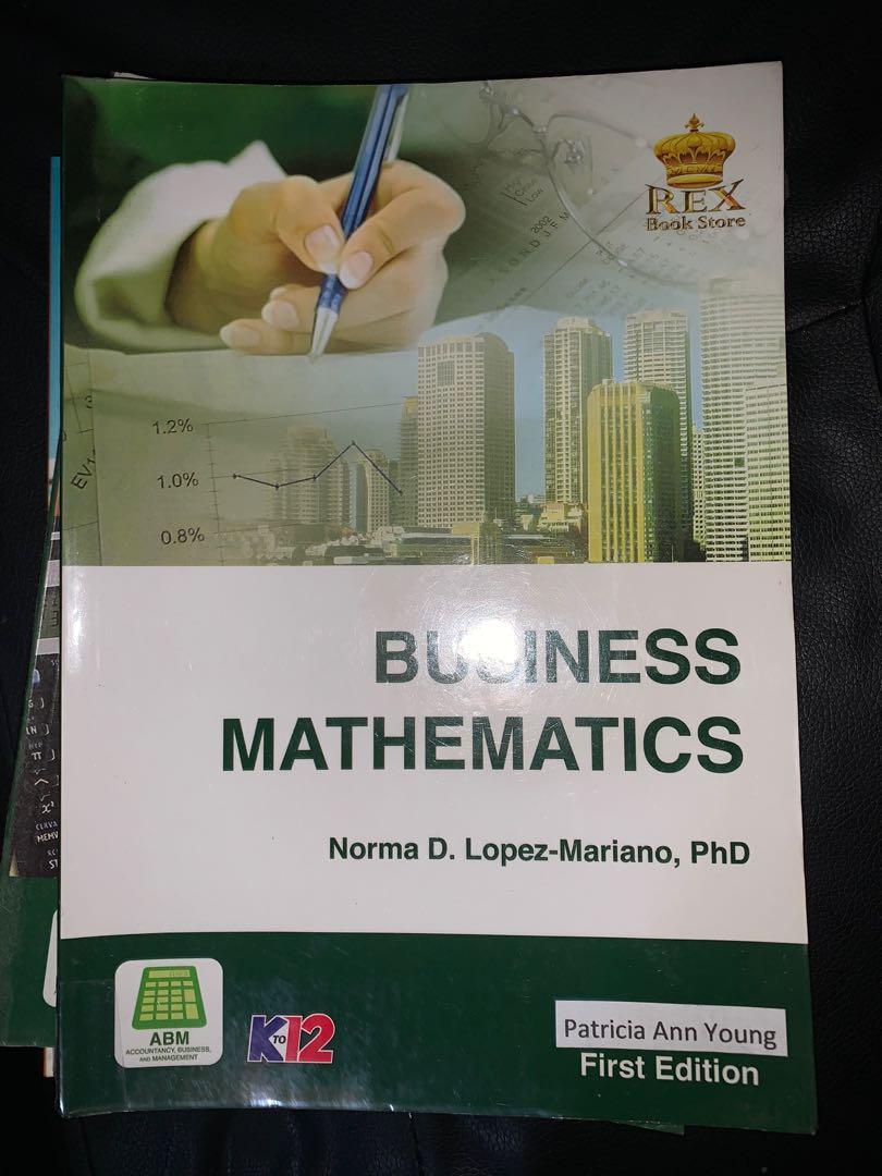 Business Mathematics Book (ABM SHS K-12), Hobbies & Toys, Books ...