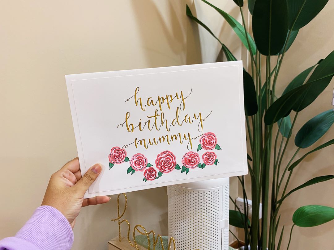 Calligraphy Quote (Card, Token of Appreciation, Gift, etc ...