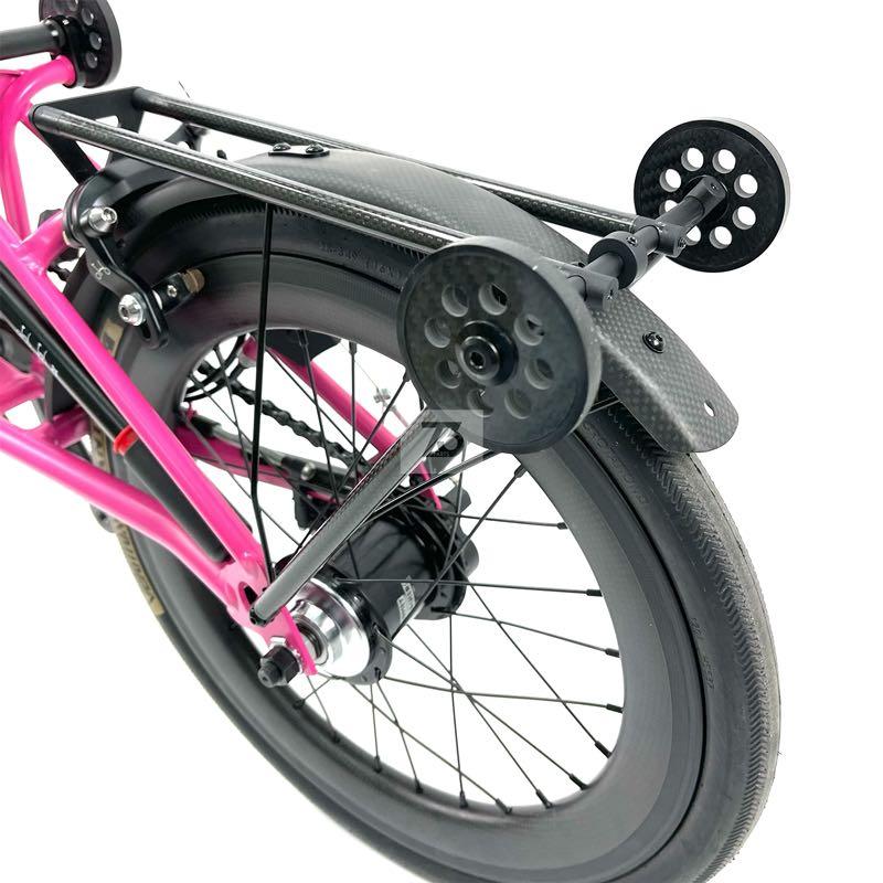 Carbon EZ wheels for Brompton, Sports Equipment, Bicycles & Parts ...