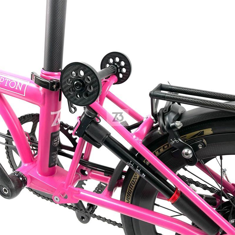 Carbon EZ wheels for Brompton, Sports Equipment, Bicycles & Parts ...