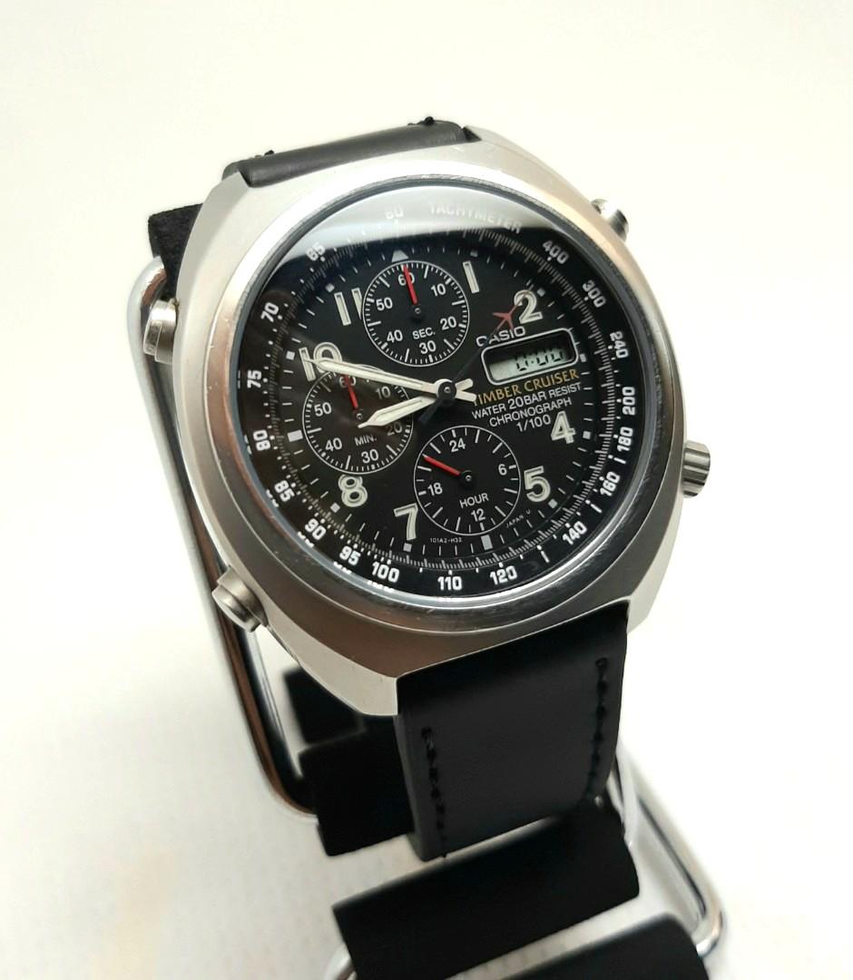 “Sold” Casio Timber Cruiser TIC-100 Tachymeter Chronograph Made In ...