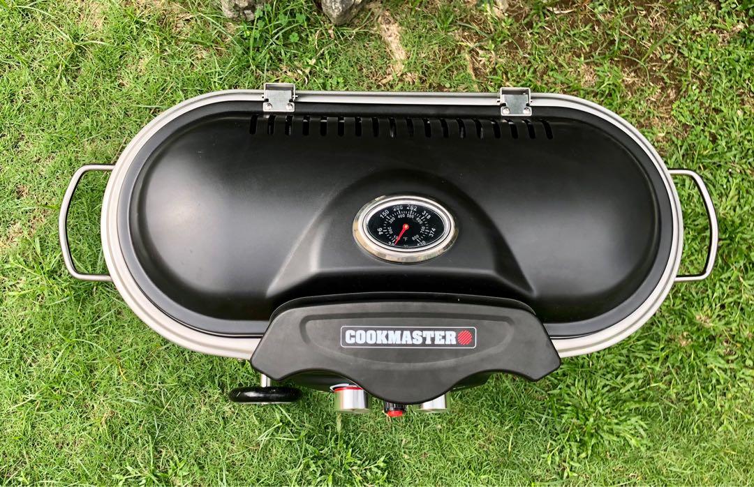 Cookmaster/Coleman Portable LPG Twin Grill BBQ, Furniture & Home Living ...