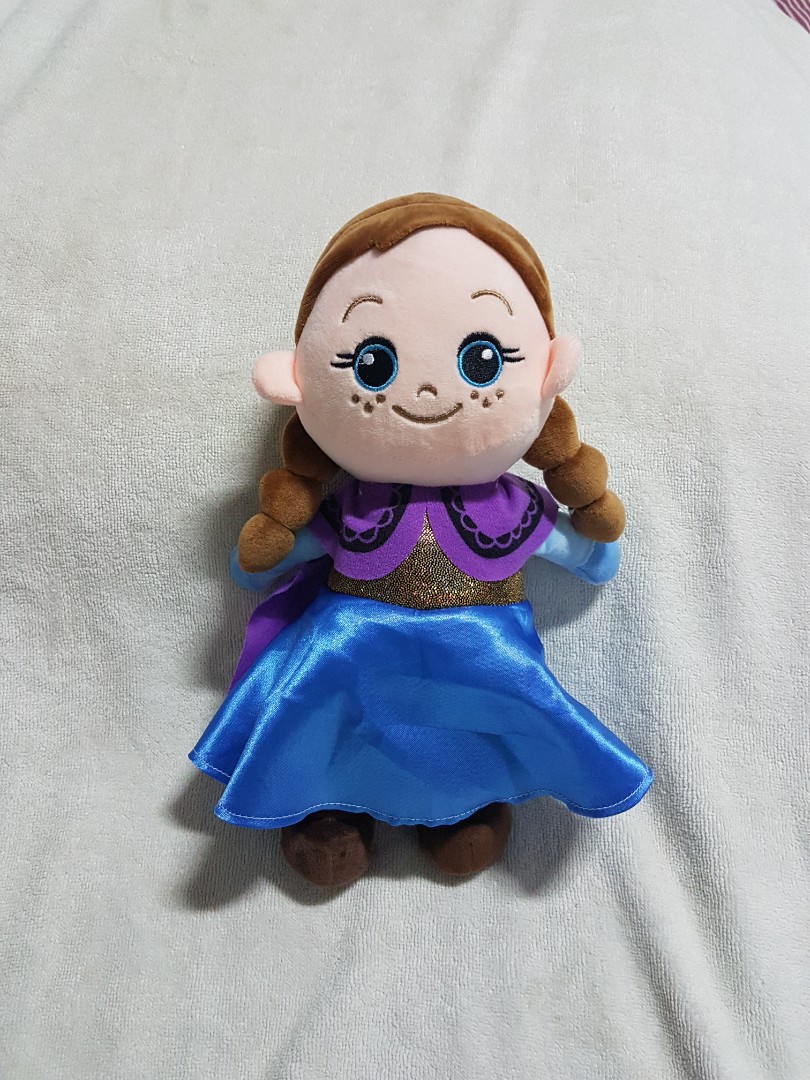 Disney Frozen Princess Anna Plush Soft Toy, Hobbies & Toys ...