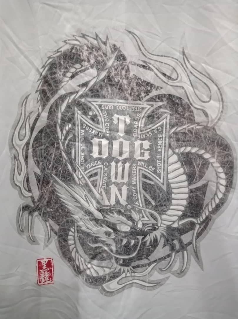 DOG TOWN BLACK DRAGON Tacktop, Men's Fashion, Tops & Sets, Formal ...
