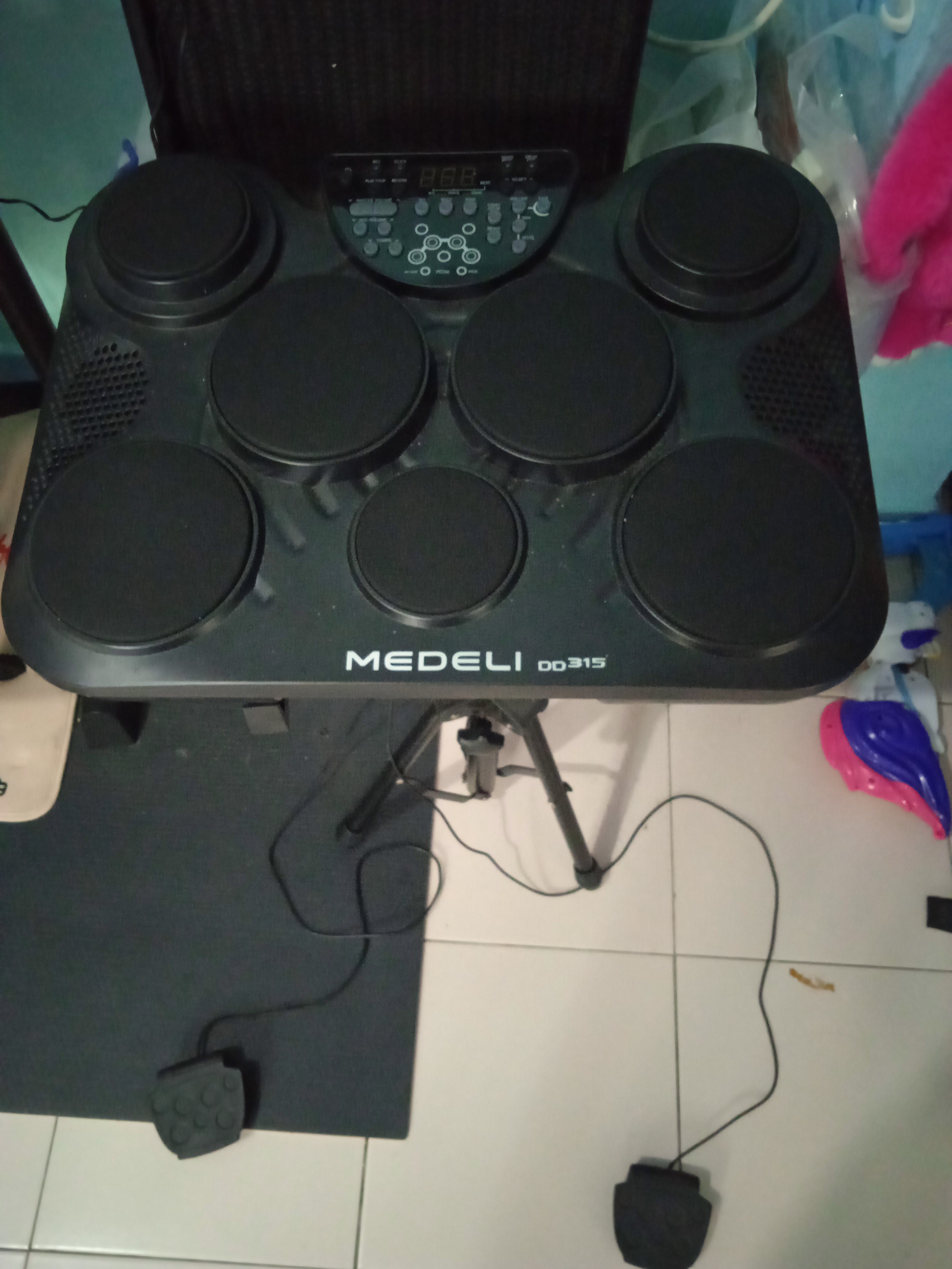 Electric drum set medeli DD 315, Music & Media, Music Instruments on ...