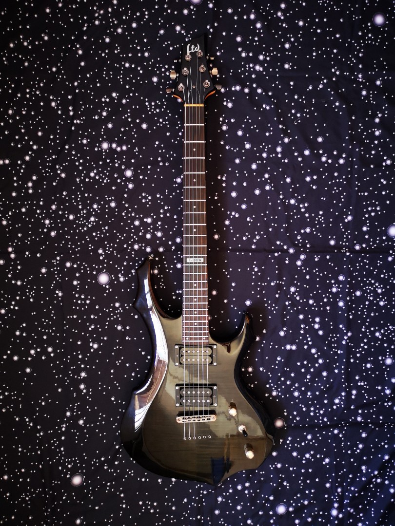 ESP LTD F-100FM, Hobbies & Toys, Music & Media, Musical Instruments on ...